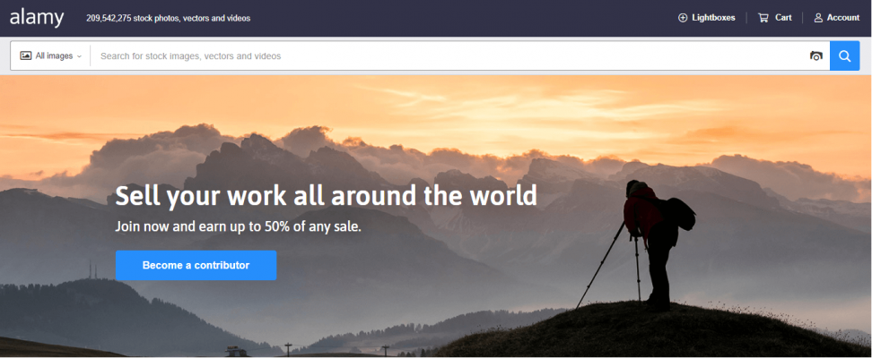 alamy - Portfolio Designer